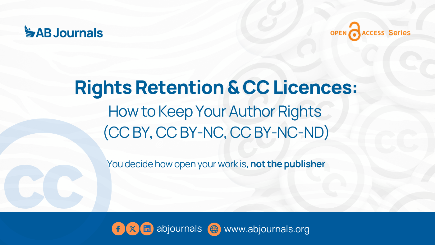 Rights Retention and CC Licences: How to Keep Your Author Rights